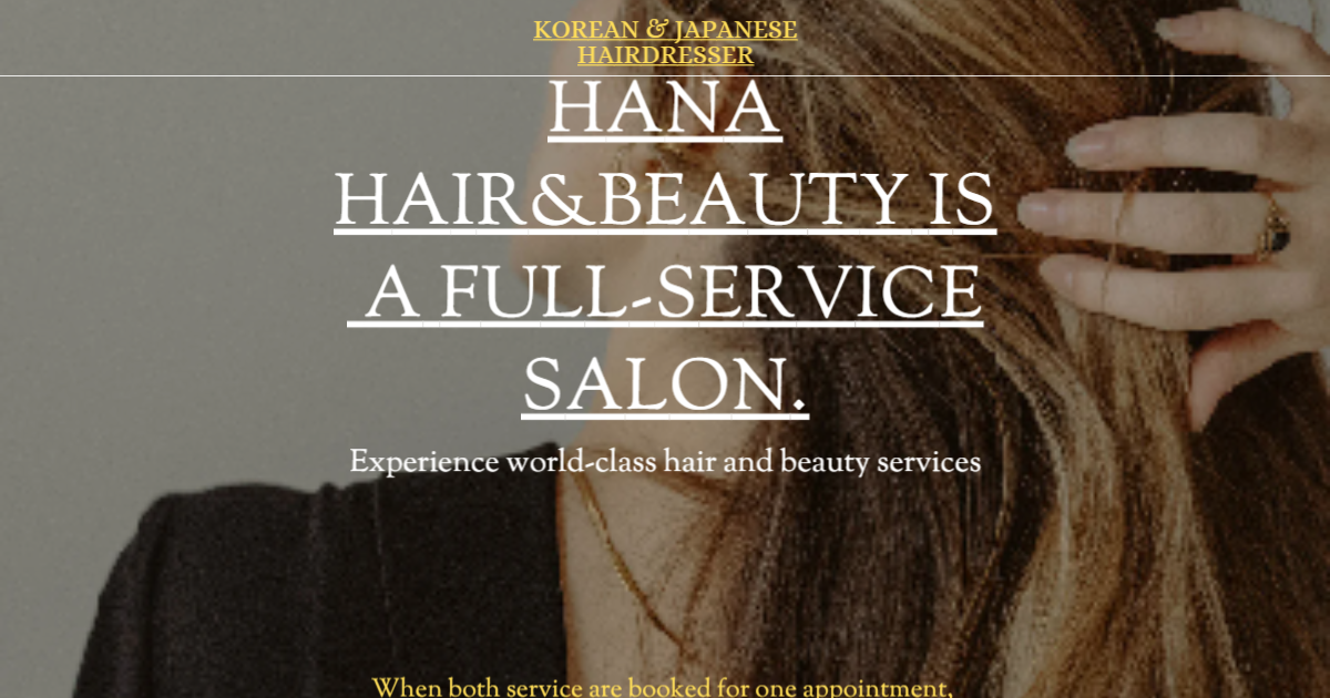 hana hair & beauty